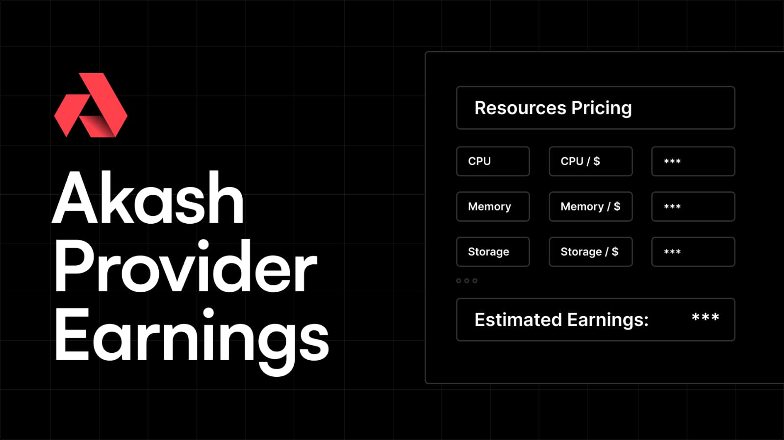 Provider Earn Calculator | Explore Pricing and Earnings on Akash
